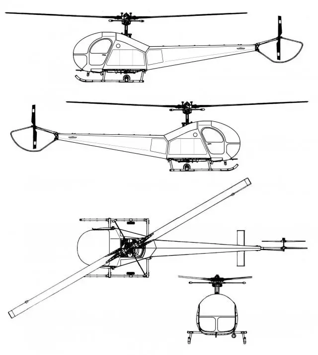 MGK'da Geo Bell Helikopterleri (Eski Shida Kartlis Sakharoo Endüstrisi)