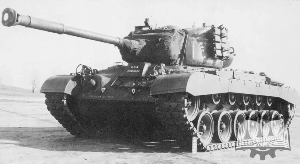 Tank 16-sonli, aslida 6-soniya m46