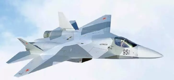 Fighter fighter T-50. Russia