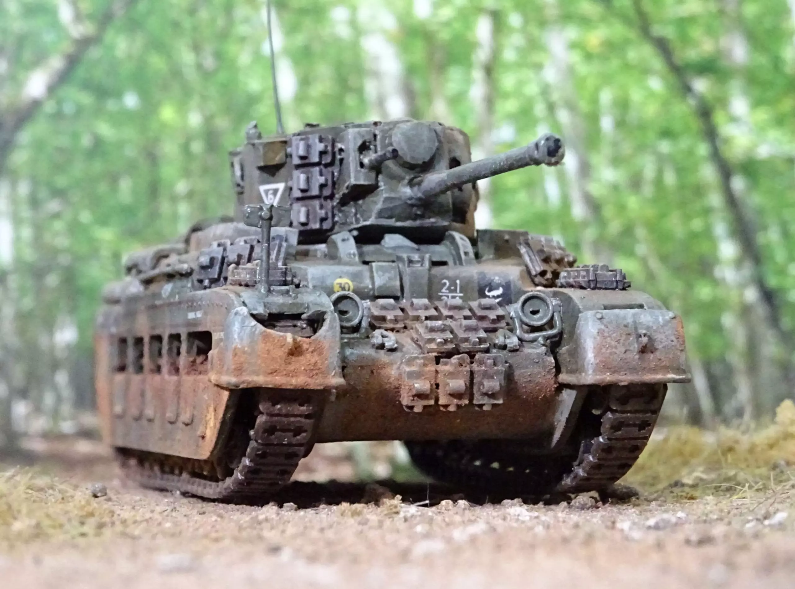 Tank d'infanteria A.12 MK.VI "Matilda": la part superior de l'evolució del famós cotxe anglès