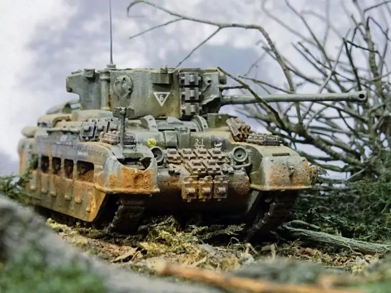 Пяхотны танк A.12 Mk.VI «Мацільда» - вяршыня эвалюцыі знакамітай ангельскай машыны