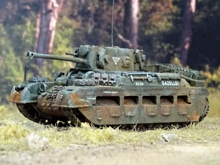 步兵坦克A.12 MK.Vi“Matilda” - 着名的英语汽车的演变之上