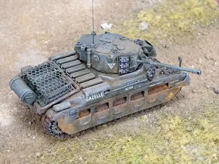 步兵坦克A.12 MK.Vi“Matilda” - 着名的英语汽车的演变之上