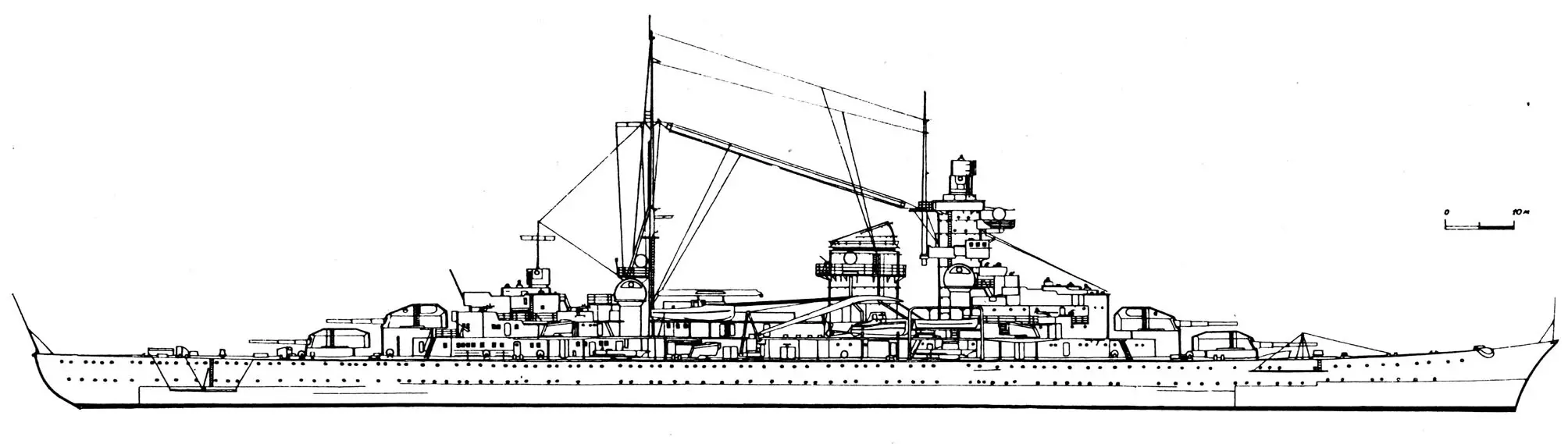 Döyüşdə Alman Ağır Cruiser: Hipper və digərləri 2065_10