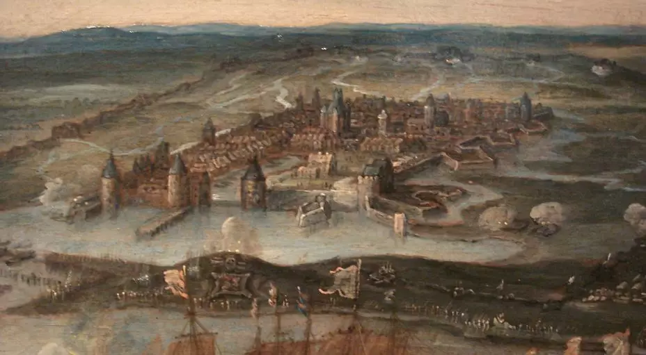 La Rochelle, pono ea qhobosheane le toropo bakeng sa 1628