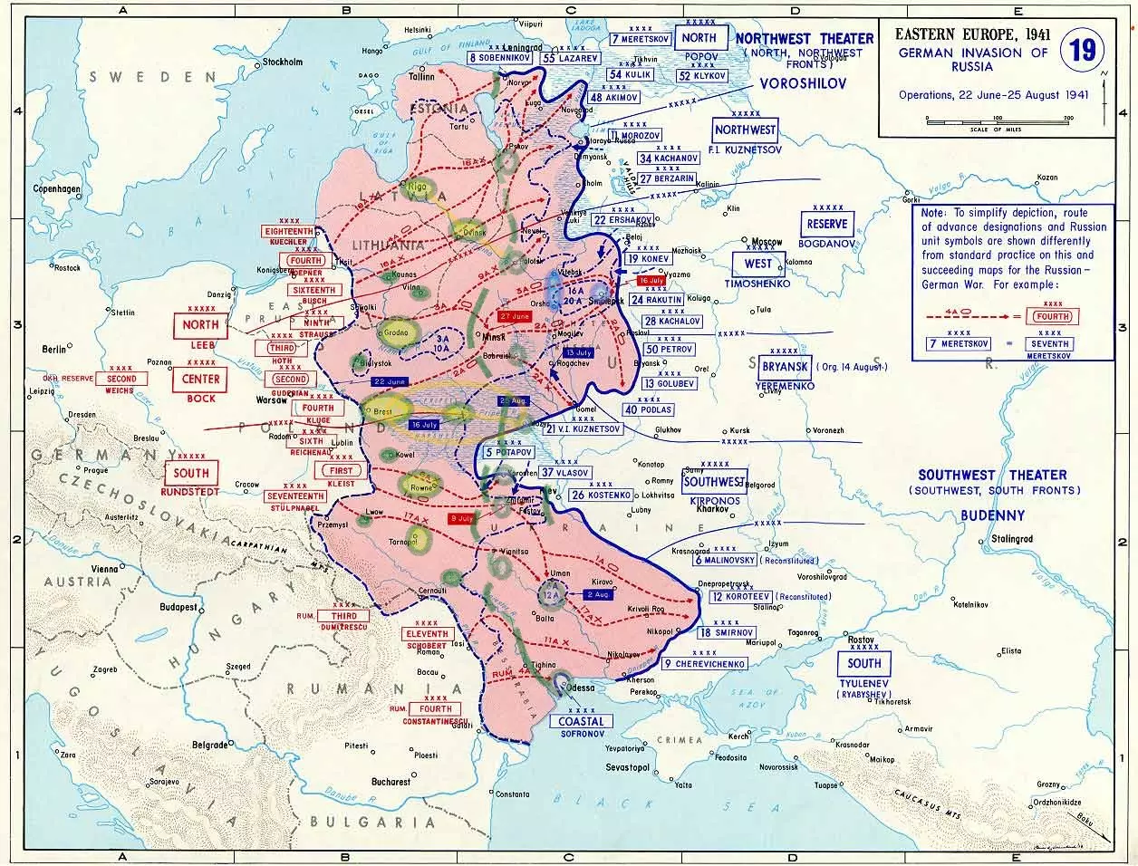 Conas an tubaiste RKKK a sheachaint i 1941 (fiú comhdhéanamh níos malartach agus eagrú trúpaí i 1941)