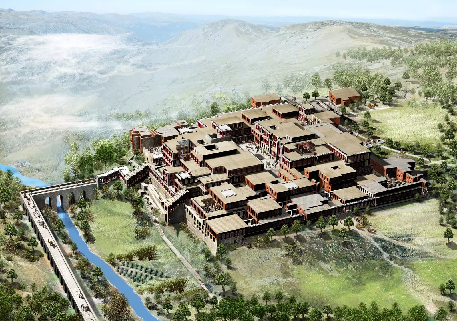 크레타 재건축의 KNOS 궁전