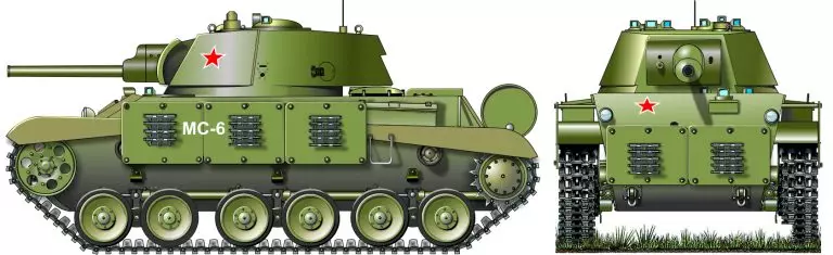 Без чит ил кешеләре указ түгел! ММС-6, Кызыл Армиянең төп танкы.