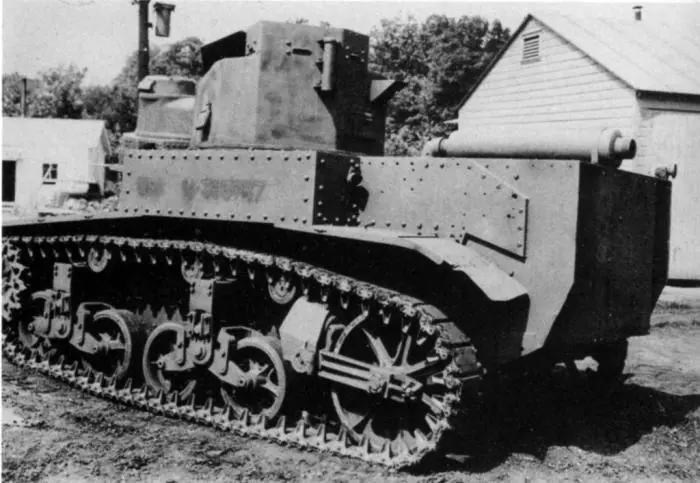 Yuri Pasholok. Leichter Tank M3 - Erster Amerikaner 