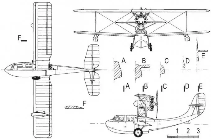 Silent en opleiding vlieënde bote Schreck-f.b.a. Tipe 293 en 294. Frankryk