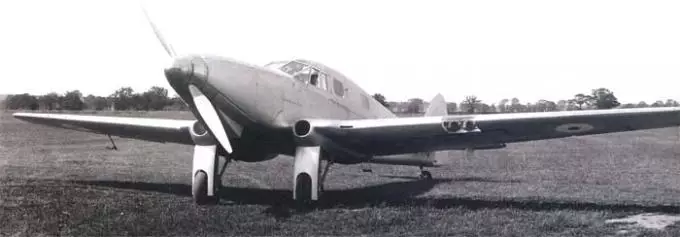 Hafif Yardımcı Uçak De Havilland D.H.93 Don. Birleşik Krallık