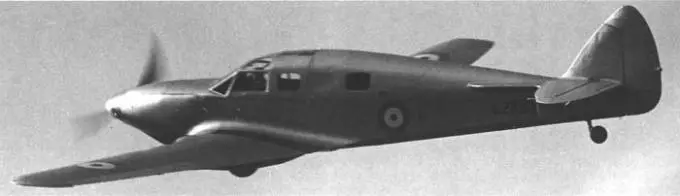 Aeromobile ausiliario leggero De Havilland D.H.93 Don. Regno Unito