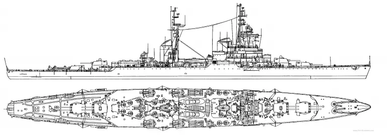 Heavy Cruiser Admiral KuznetSova Projekt 67