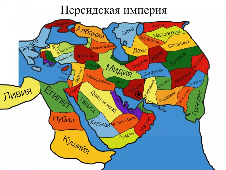 El mundo de la victoriosa persia