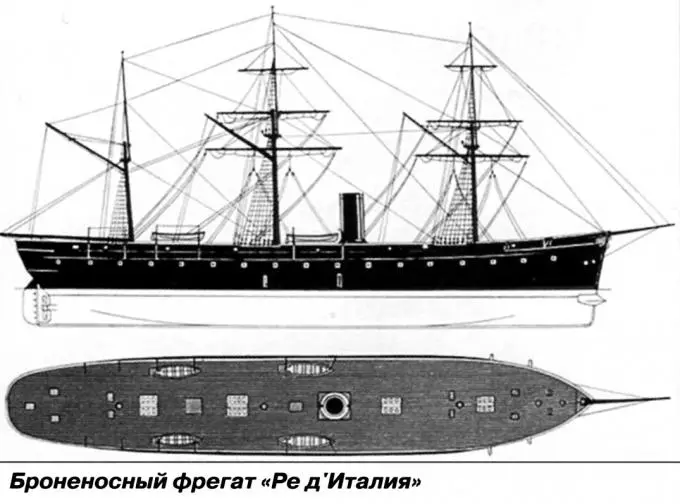 Австрия-Италия сугышы 1866. Лиссе белән сугыш