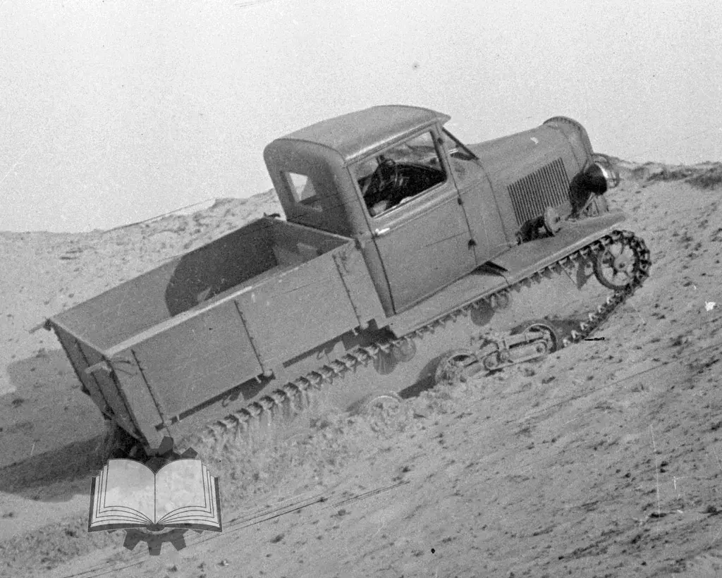 GAZ-20 speed tractor, direct predecessor GAZ-22