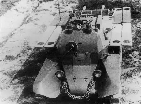 Commander Tank KBT-7. ussr