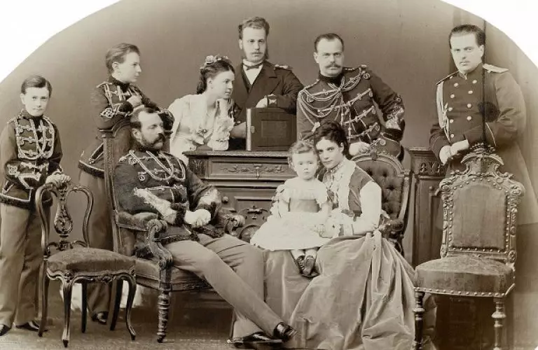 Alexander II Family.