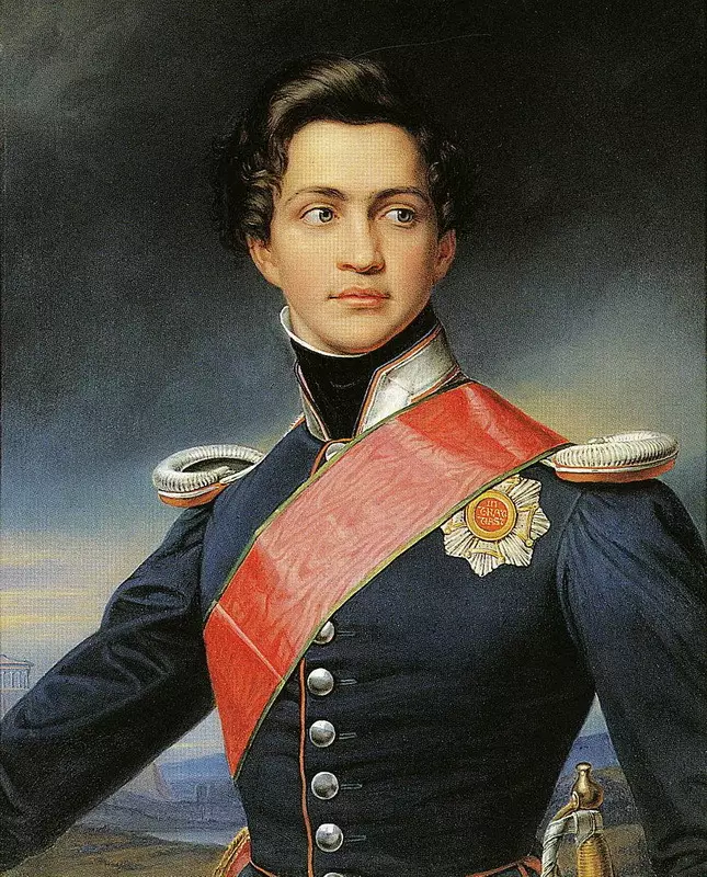 Rei da Grécia Otto I (1832-1862). Upload.wikimedia.org.