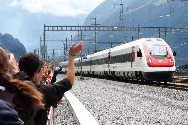 Saint-Gotard tunnel opened in Switzerland
