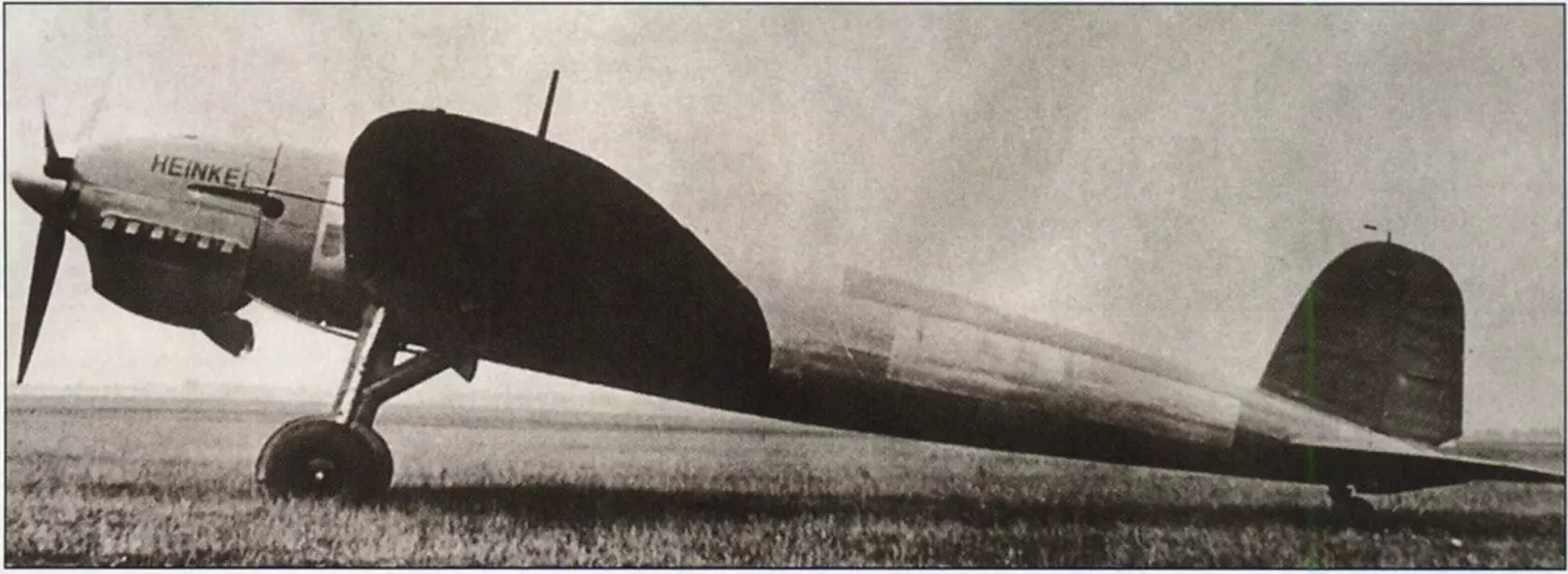 מחבלים חוויים מנוסים Heinkel הוא 118. גרמניה