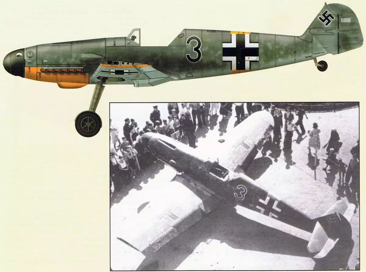 MeSserschmit i mi 109 o ddiffoddwyr tlws. Rhan 32