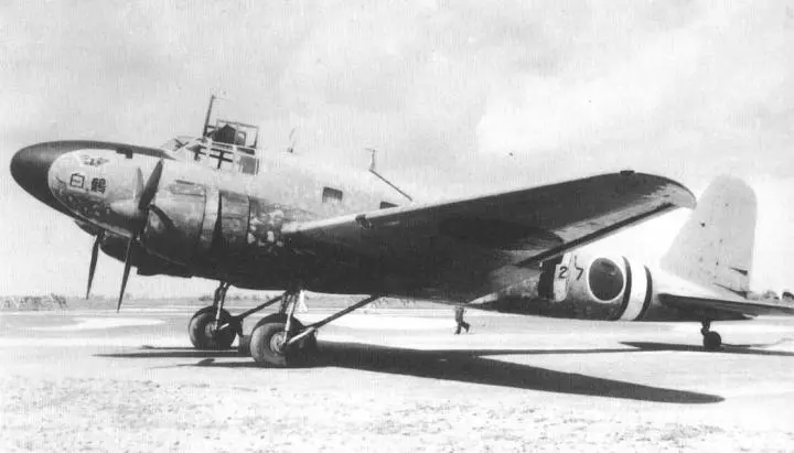 Mitsubishi KI-57 «Topsy» көліктік ұшақтар