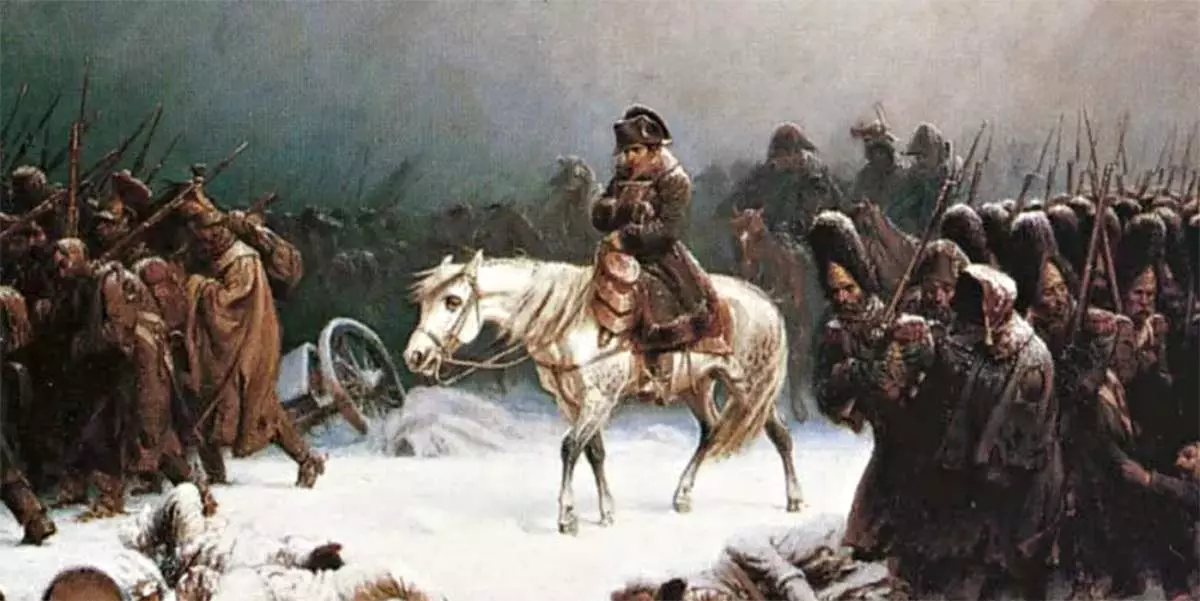 Red Schnéi: komesch Victoire vun 1812