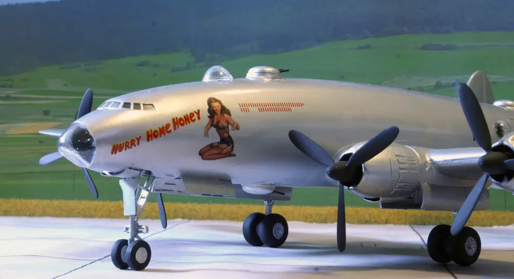 Fortezza non religiose della seconda guerra mondiale. Bomber strategico Lockhid XB-30. Stati Uniti d'America