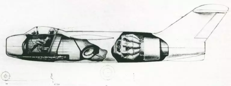 La-168 Kämpfer Layout.