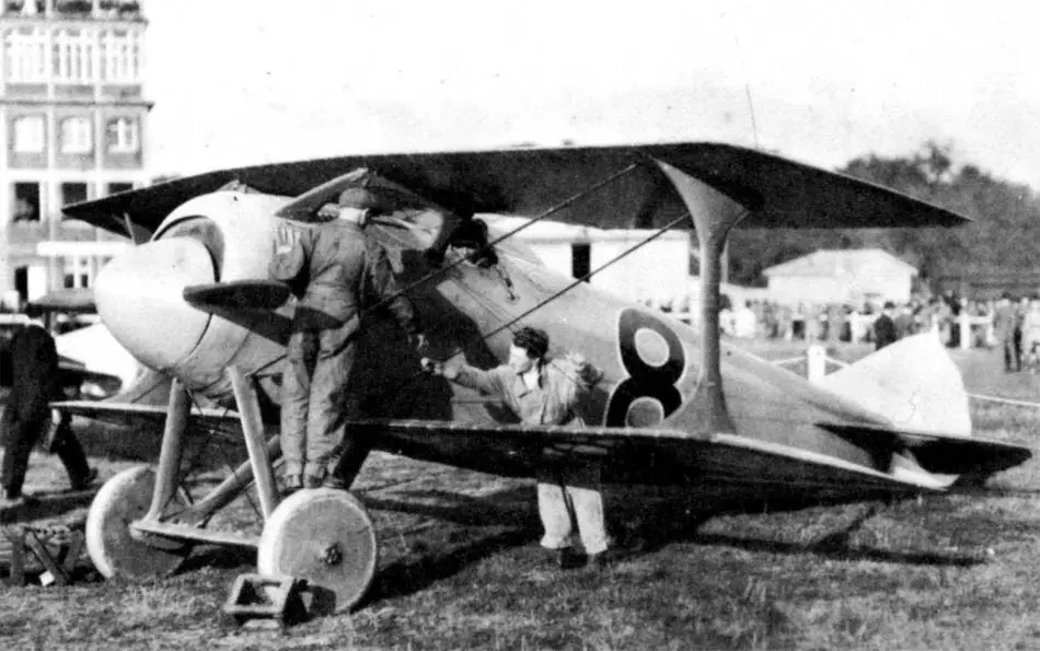 世界上最快的飞机。第10部分赛车和唱片SPAD S-XXBIS飞机，法国1919-20