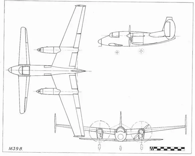 Miles M.39b Libellula Kísérleti repülőgépek