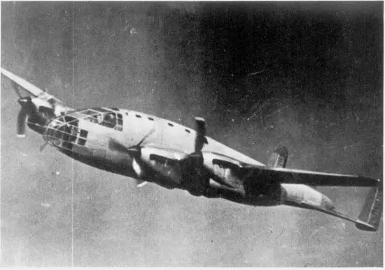 Expérimenté lourd bombardier et avion expérimental Breguet Br 482-02. La France