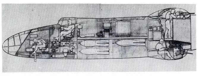 అనుభవజ్ఞులైన అధిక ఎత్తులో ఉన్న మీడియం బాంబర్ SNCAC (సెంటర్) NC 150. ఫ్రాన్స్