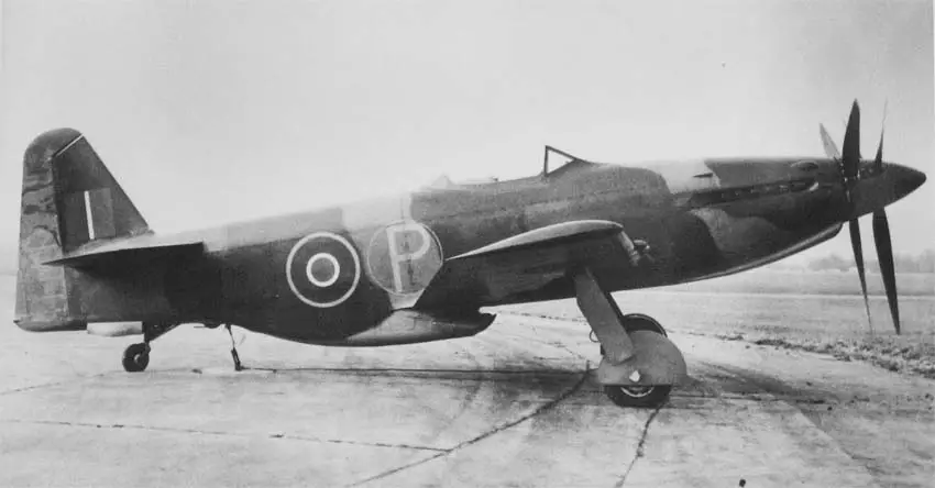 Martin-Baker Fighter MB 5. Failed to War