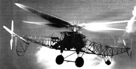 HELICOPTER TSAGI 1-EA CHEREMUKHINA, ZSSR, 1930
