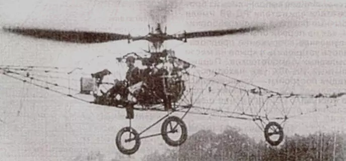 Helikopteru Tsagi 1-EA Cheremukhina, PSRS, 1930