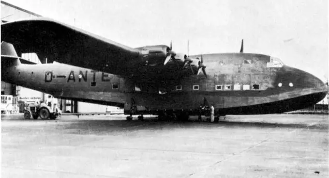 Blochm & Voss BV 222 V1 V1 Flying. Олмон Қисми 1