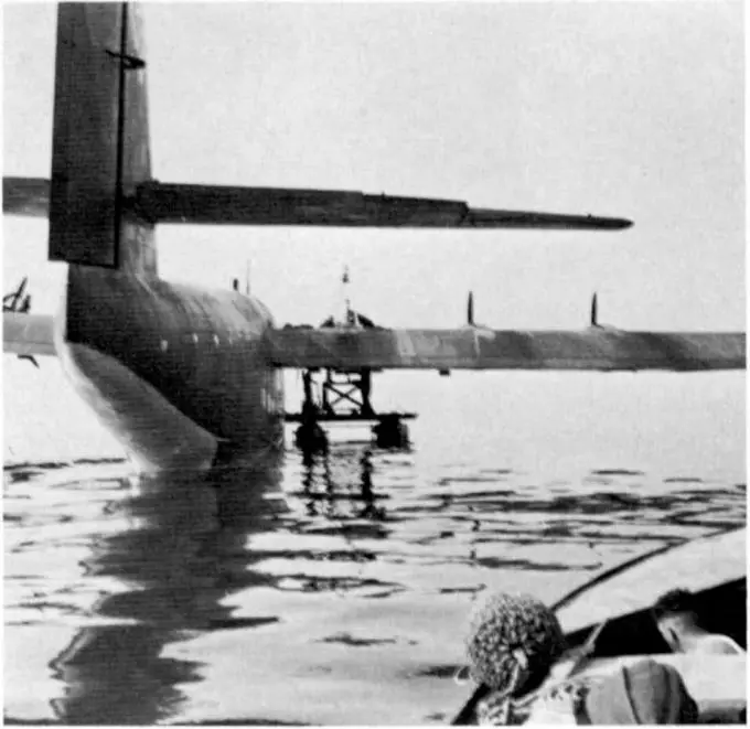Erfaren Blochm & Voss BV 222 V1 flygande båt. Tyskland Del 1