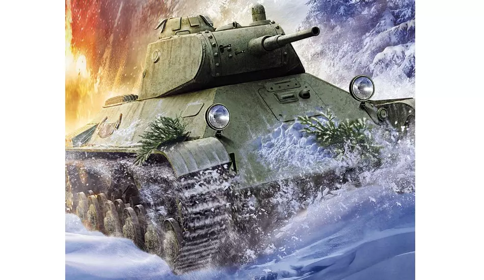 Versi Light Alternatif dari T-34 Tank untuk Plant 174.