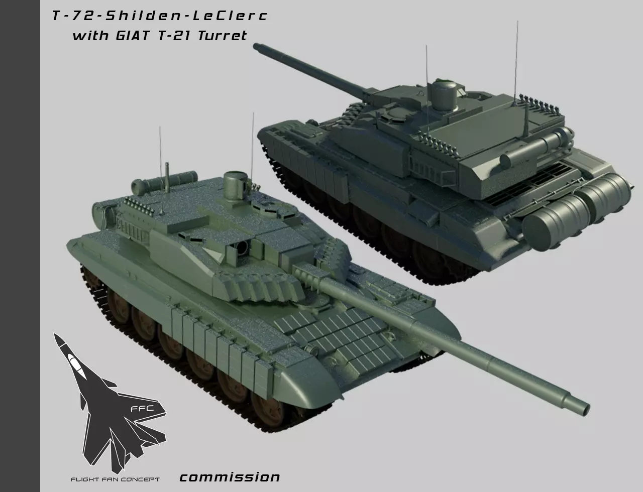 Hybrid T-72 dan dosen dari Slovakia