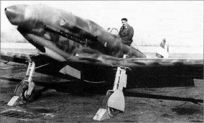 تەجرىبىلىك fiat g.50v كۈرەشچى ئايروپىلانى. ئىتالىيە