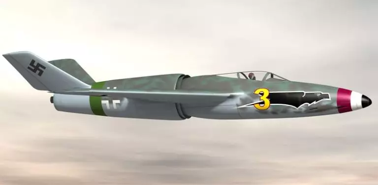 Messerschmit P.1110 sonder die voog van die Duitse lug