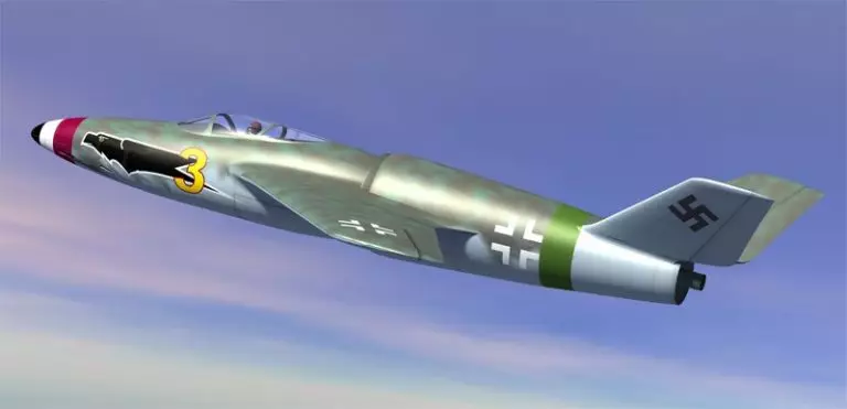 Messerschmit P.1110没有德国天空的监护人