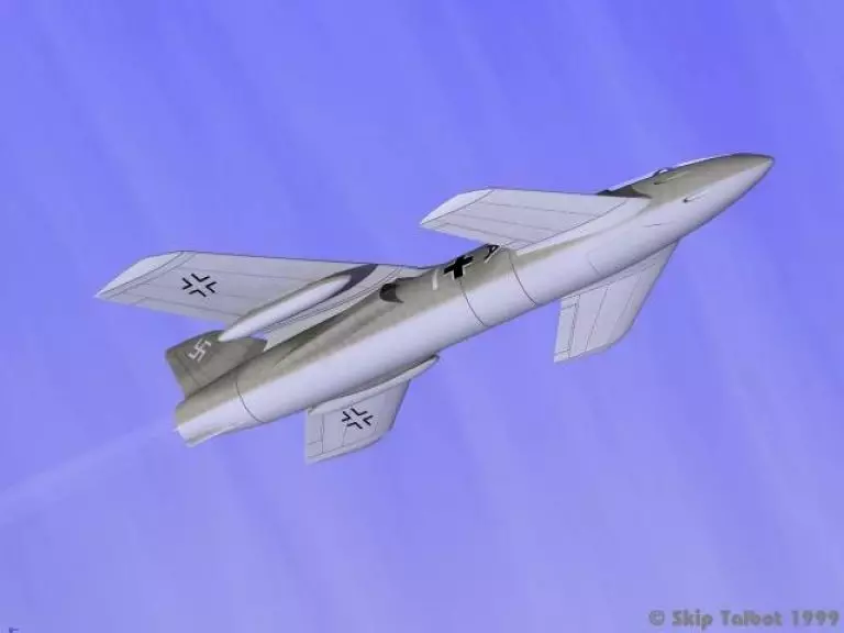 Messerschmit P.1110没有德国天空的监护人