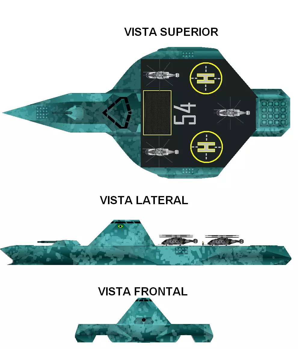 Future Aviance Ships - Brazilian útlit.