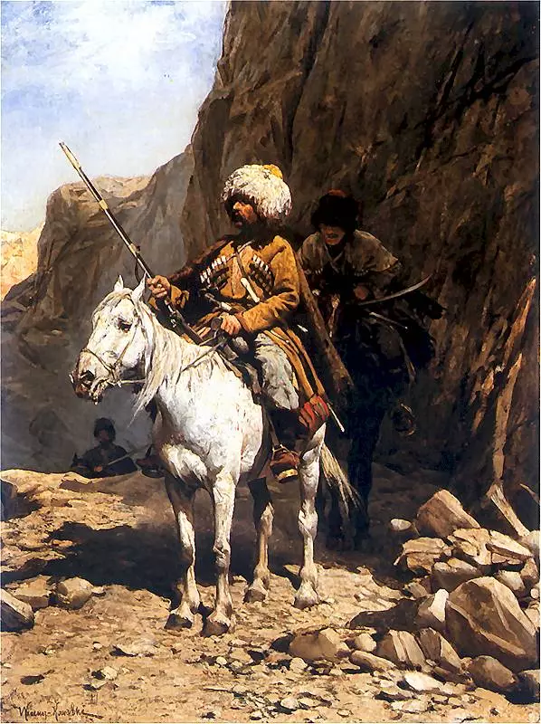 Pirsgirêka Kafkasya Bakur, beş I. Adygei, Abazîn, Abkhaza