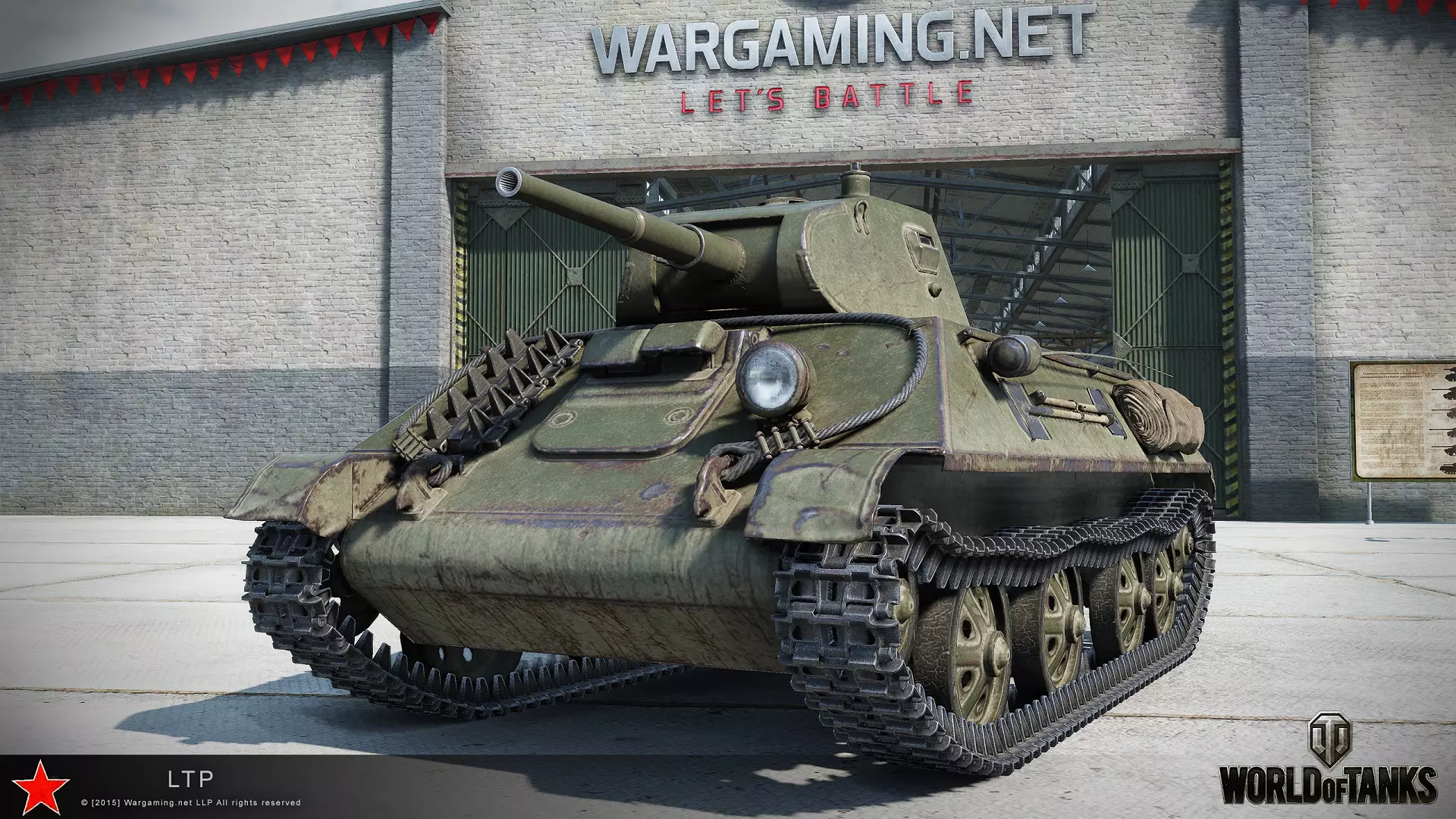 Yuri Pasolok. T-34 í litlu: Léttur tankur Provornnov (LTP)