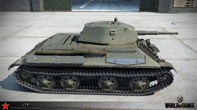 ยูริ Pasholok T-34 ในขนาดเล็ก: ถังน้ำหนักเบา Provornnov (LTP)