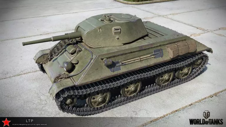 Yuri Pasholok. T-34 yn Miniatuer: Ljochtgewicht TANK PRANCORNOV (LTP)